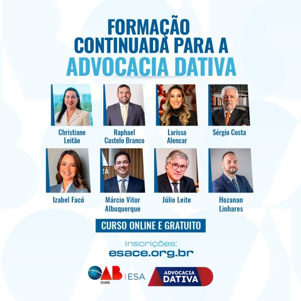Formação Continuada para a Advocacia Dativa - ESA CE